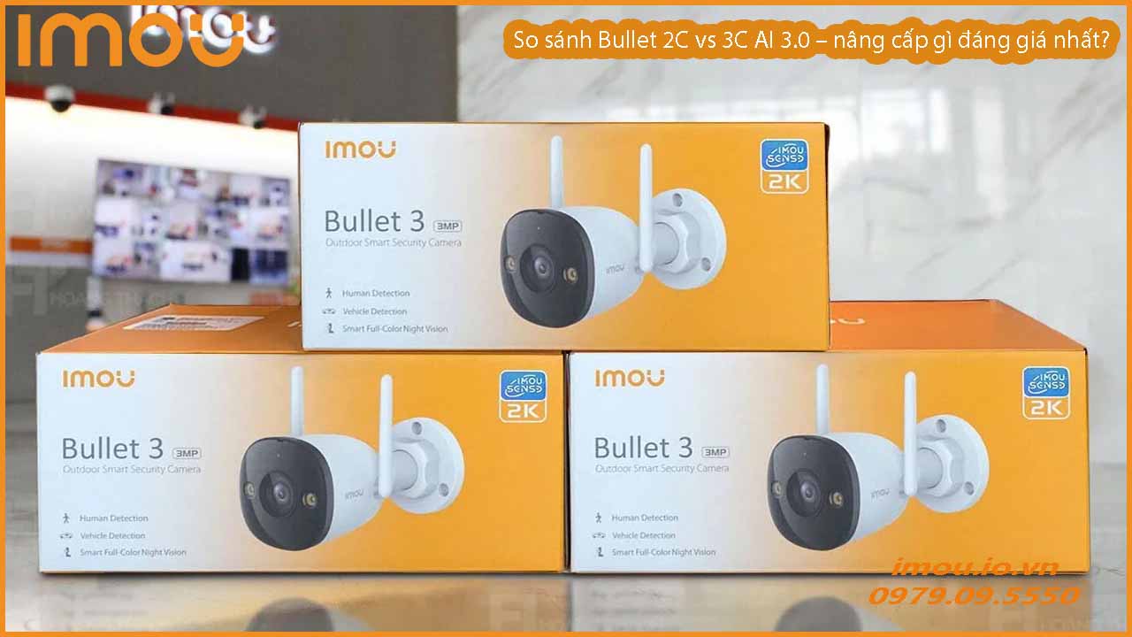 So sánh Bullet 2C vs 3C AI 3.0 – nâng cấp gì đáng giá nhất?